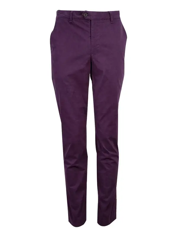 LORDS OF HARLECH Jack Lux Pants Plum - Purple