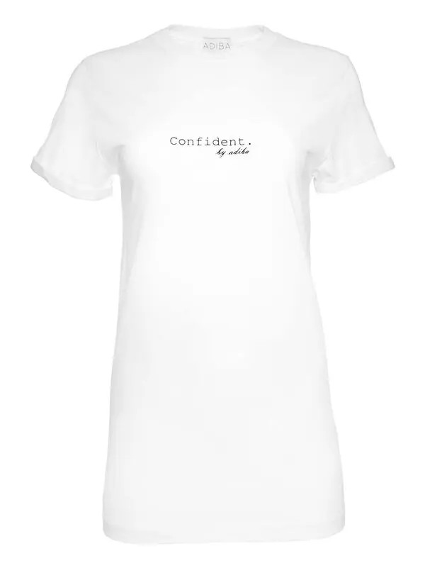 ADIBA Confident Long T-shirt - White