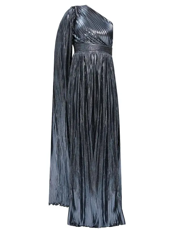 NUR KARAATA Baglioni Gown - Blue