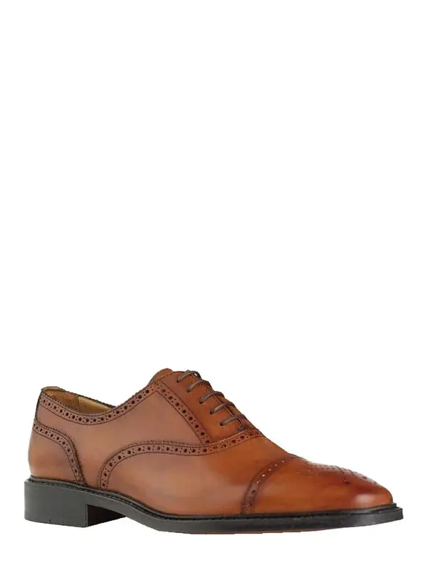 MARIANO SHOES Lisboa Brogue Oxford - Brown