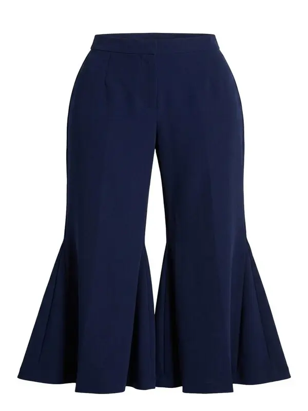 ASHITA FERNANDES Amina Wide Leg Trousers - Blue