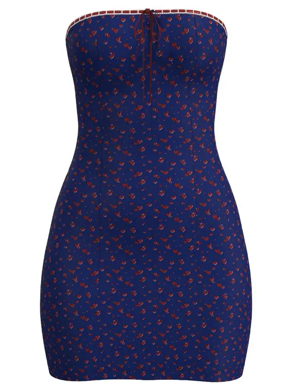 BLACKBOUGH SWIM Tiffany Mini Tube Dress - Blue