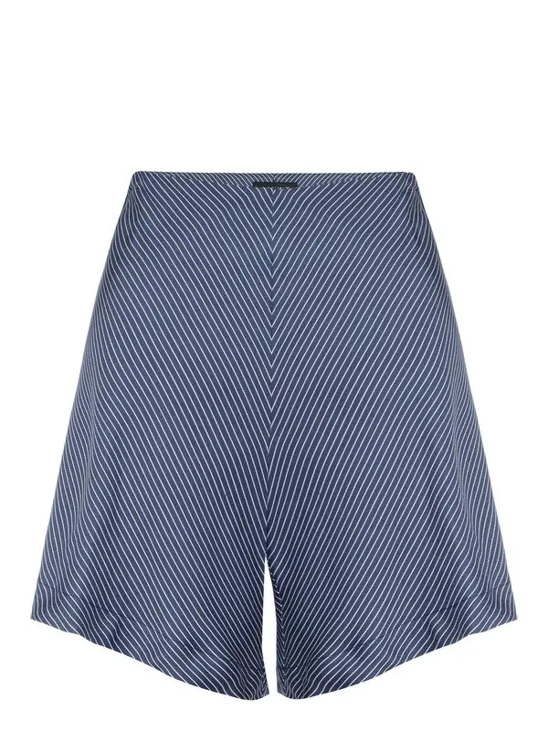 LAHIVE Asha Leg Lengthening Shorts - Blue