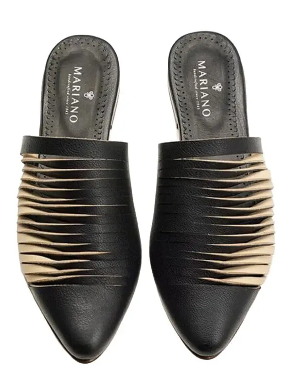 MARIANO SHOES Falésia Mules - Black