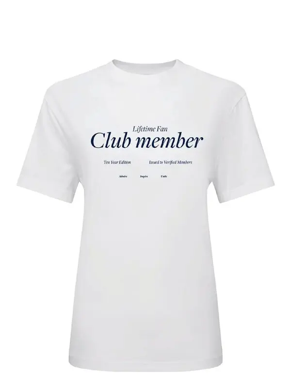FANCLUB The Club Member Oversized T-shirt - White