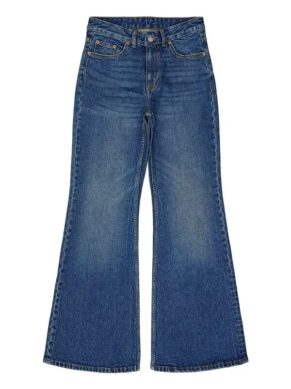 DR. DENIM Elba Mid Bootcut Jeans - Blue