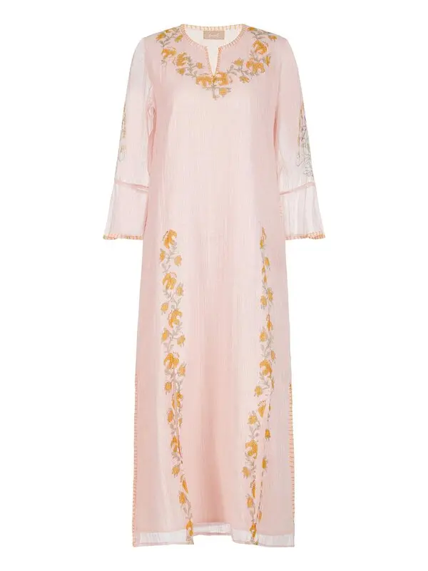 LIMINAL Siena Kurta Dress - Pink