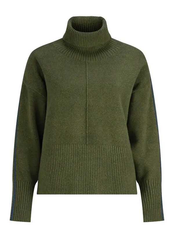 DREF Dove Knit Turtleneck - Green