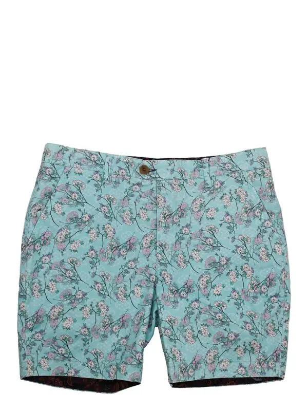 LORDS OF HARLECH John Blossom Canvas Short - Blue