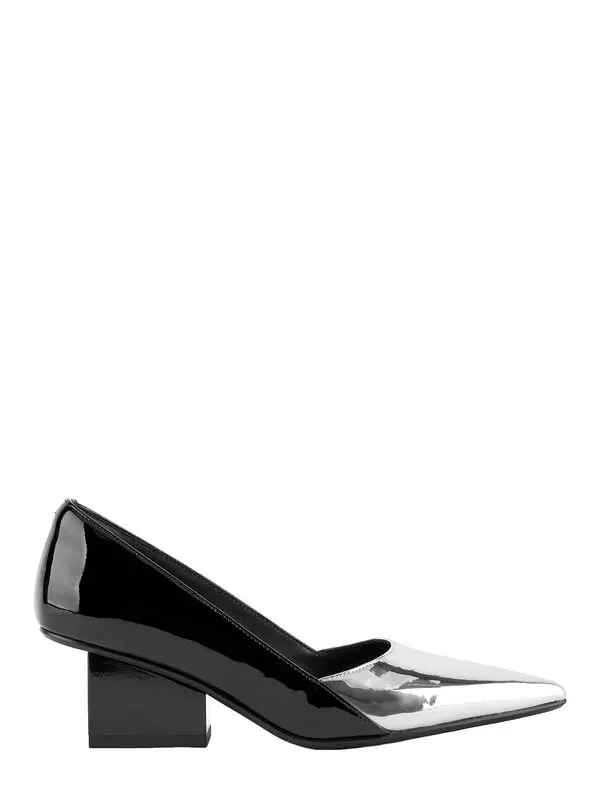 United Nude Raila Pump - Black/silver