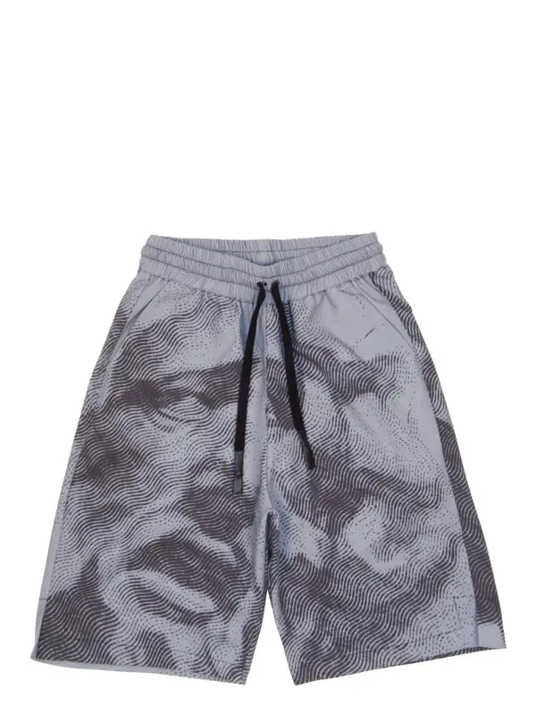 MYSIMPLICATED Bermuda Shorts In Recycled Fabric - Black/grey