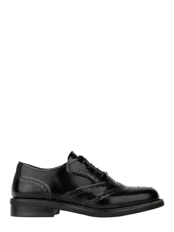 EMBASSY LONDON USA Brick Lane Oxford Shoes - Black