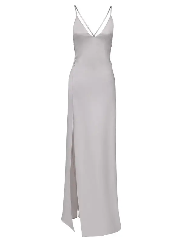 ANSE VICTORIN Elissa Slip Dress - Grey