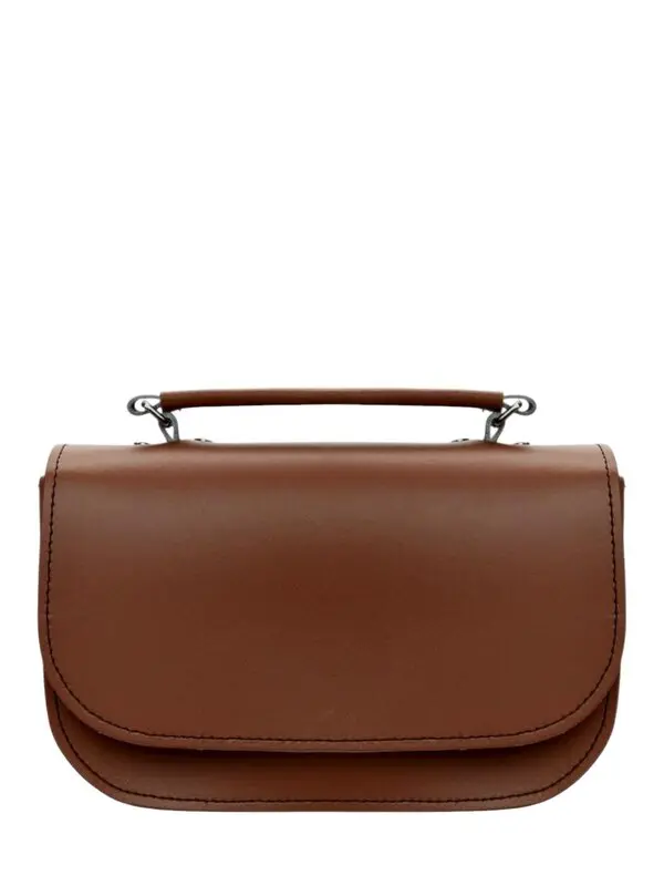 ZATCHELS Aura Leather Handbag - Brown