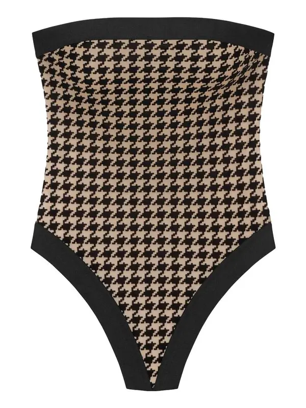 PERILLA Oxford Bandeau Bodysuit - Black