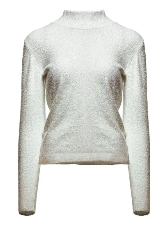 MAISON SEL Soft Sweater - White