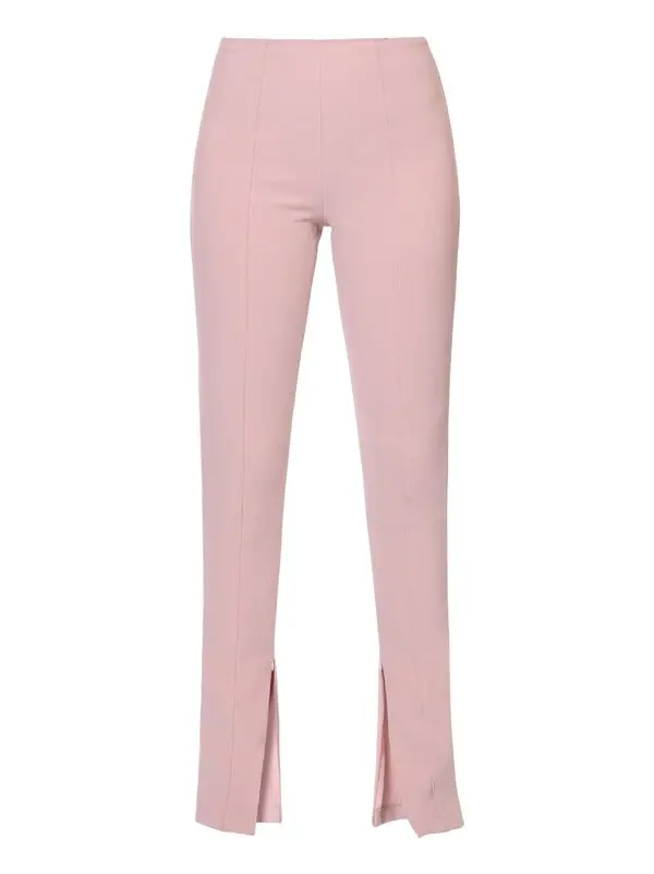 AGGI BY HALEWSKI Iggy Slim-fit Slit Trousers - Pink