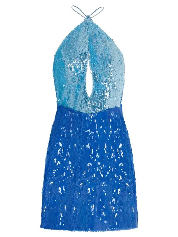 HERFETCH Aquamarine Mini Dress - Blue
