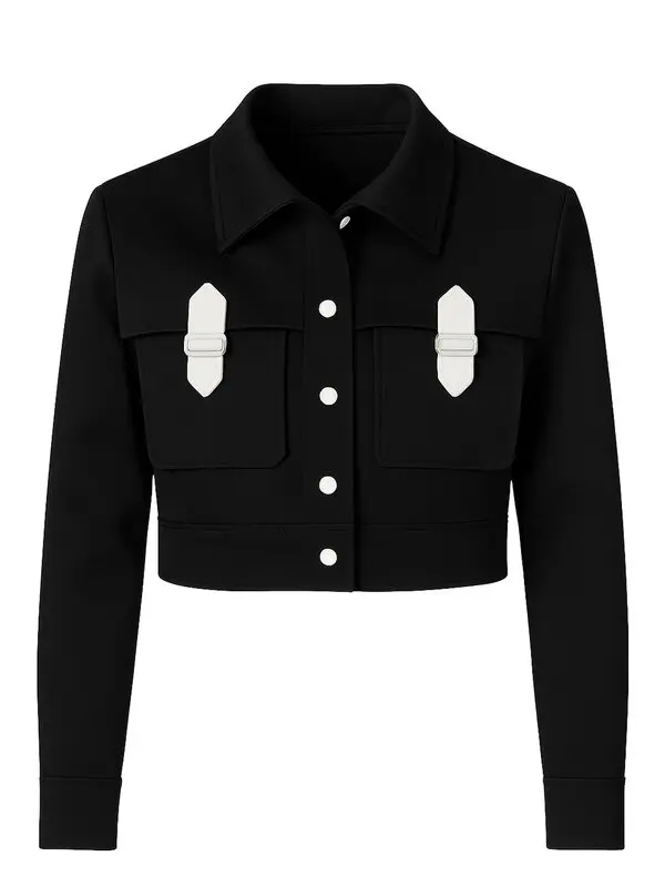 THE MOLC Mira Jacket - Black/white