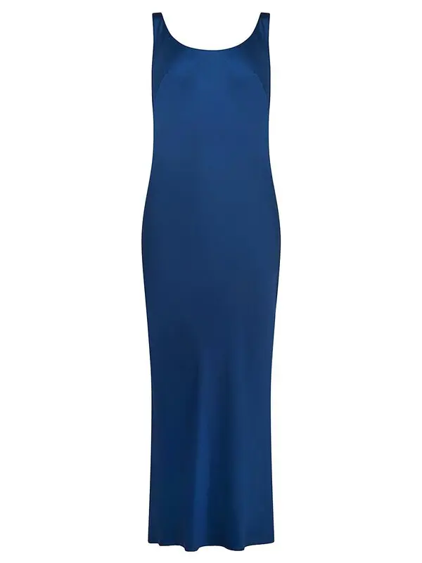 ROSES ARE RED Charlotte Reversible Midi Dress - Blue