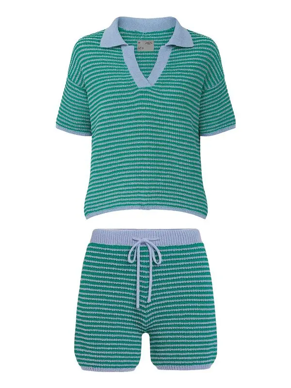 ATS THE LABEL Gema Knit Set - Green
