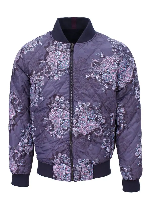 LORDS OF HARLECH Reversible Jacket - Blue
