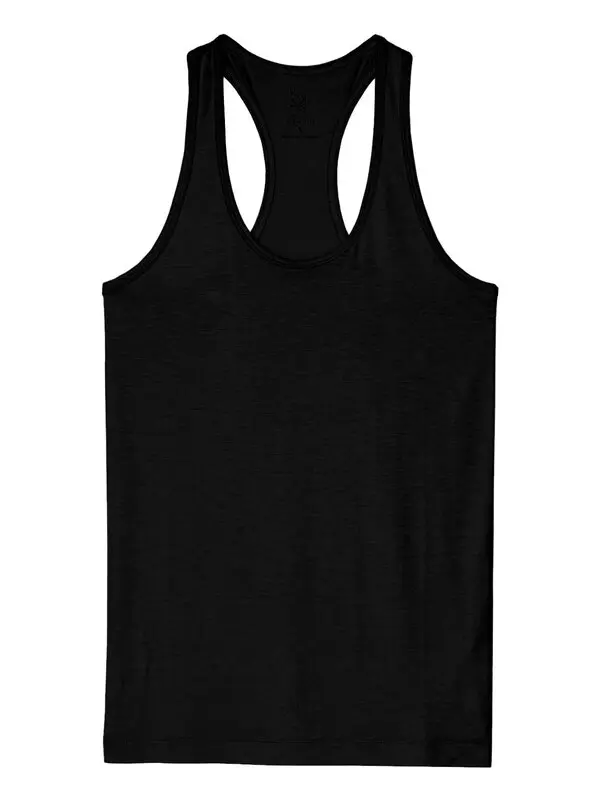 ON/OFF ESSENTIALS Bamboo Scoop Neck Tank - Black