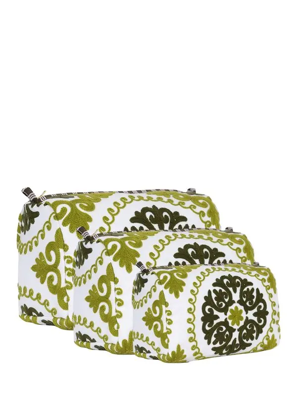 CYC Suzani Travel Set - Green