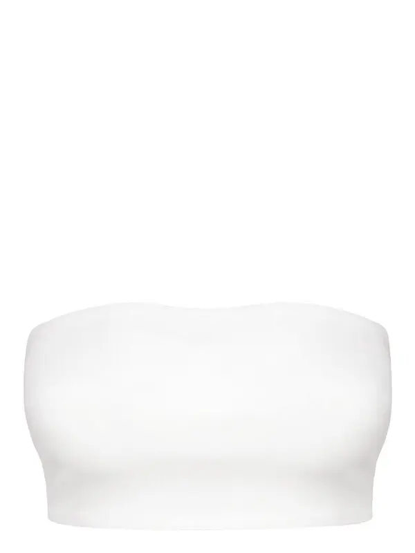 MANDRAGORA Minimalist Fitted Top - White