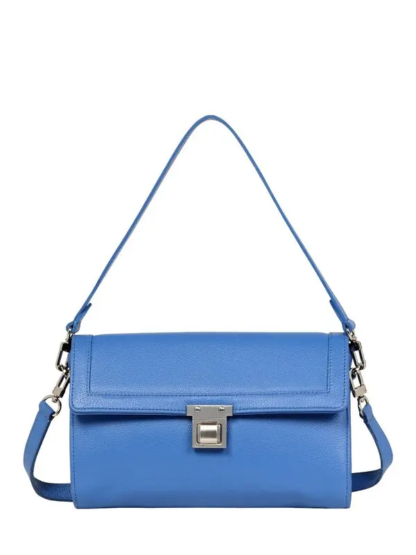LUIS STEVEN Kelly Shoulder Bag - Blue
