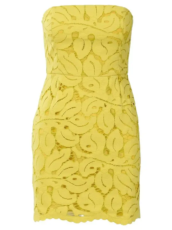 FOREVER YOUNG THE LABEL Callie Mini Dress - Yellow
