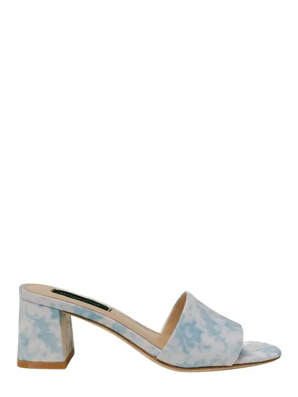 KENDALL LOUISE Abigail Floral Sandal - Blue