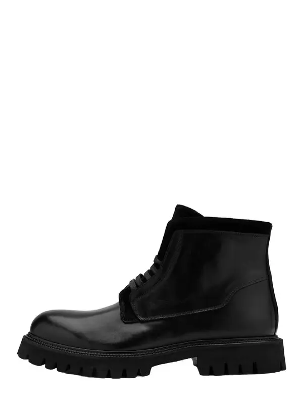 ILVI Mayya Leather Boot - Black