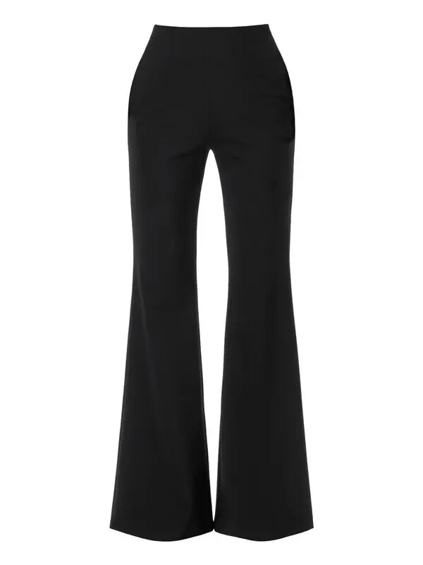 AGGI BY HALEWSKI Leontine Flared Trousers - Black
