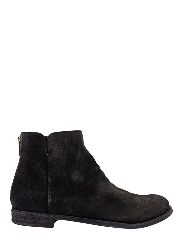 MADISON MAISON Lexikon Leather Ankle Boot - Black