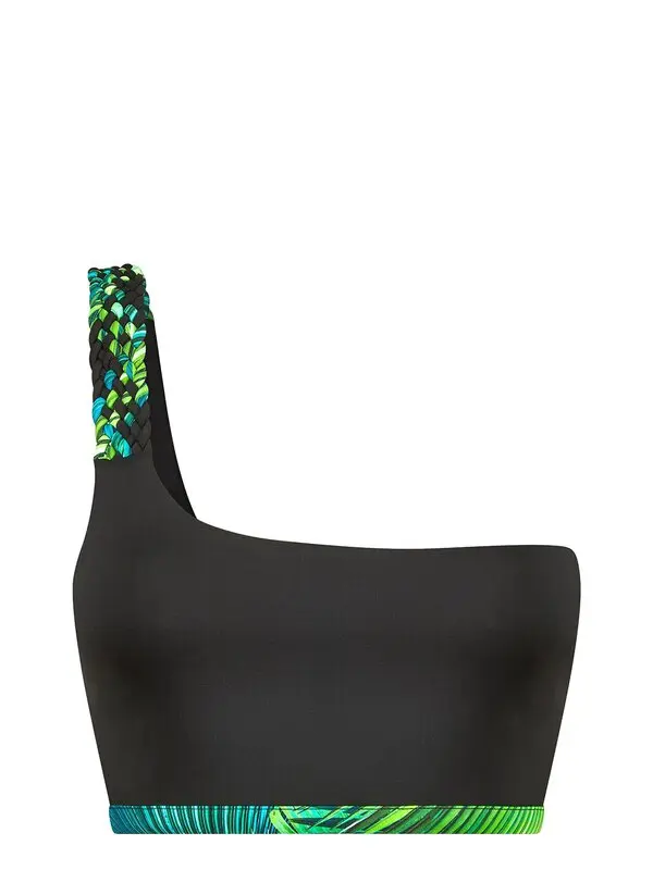 ROOM 24 Thea Jungle Top - Green/black