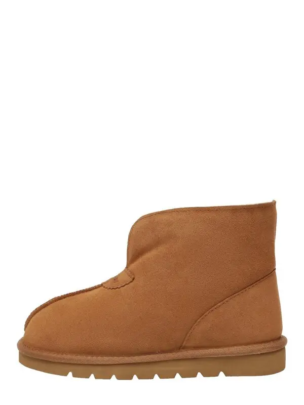 EVERAU AUSTRALIA Owl Ankle Boots - Gold