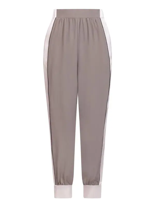 HELENE GALWAS Kiana Loose Fit Trousers - Black/white/grey