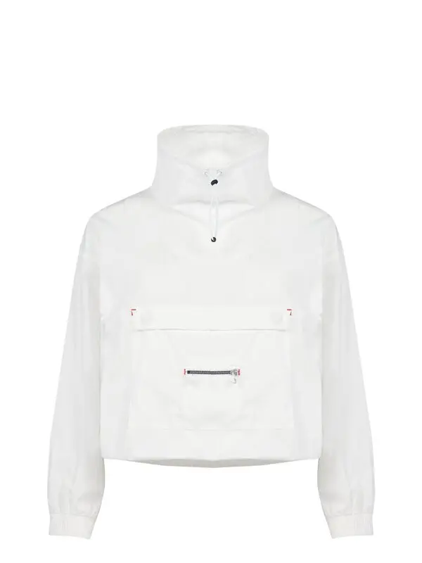 PCFG Free Heaven Parachute Woven Sweatshirt - White
