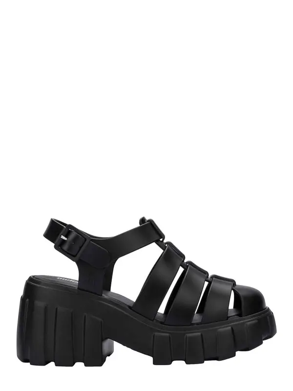 Melissa Megan Fisherman Platform - Black