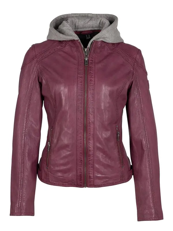 Mauritius Allice Rf Leather Jacket - Pink