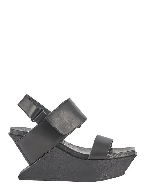 United Nude Delta Wedge Sandal - Black