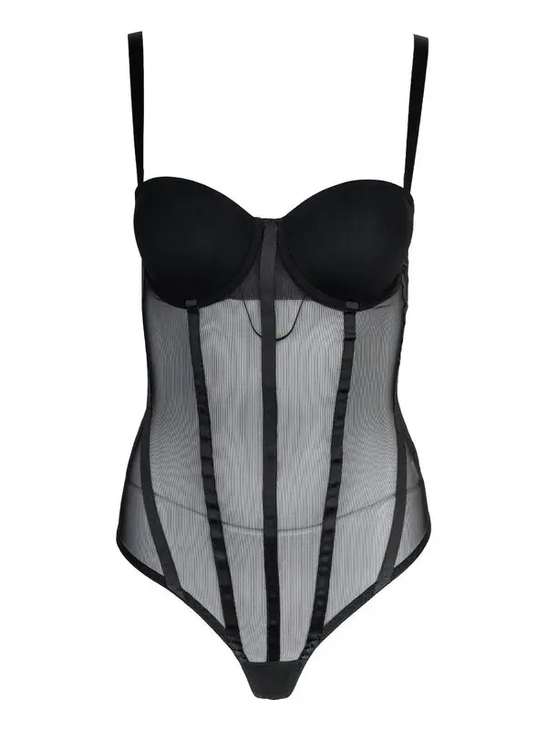 DARILY UNDERWEAR Bodysuit - Black