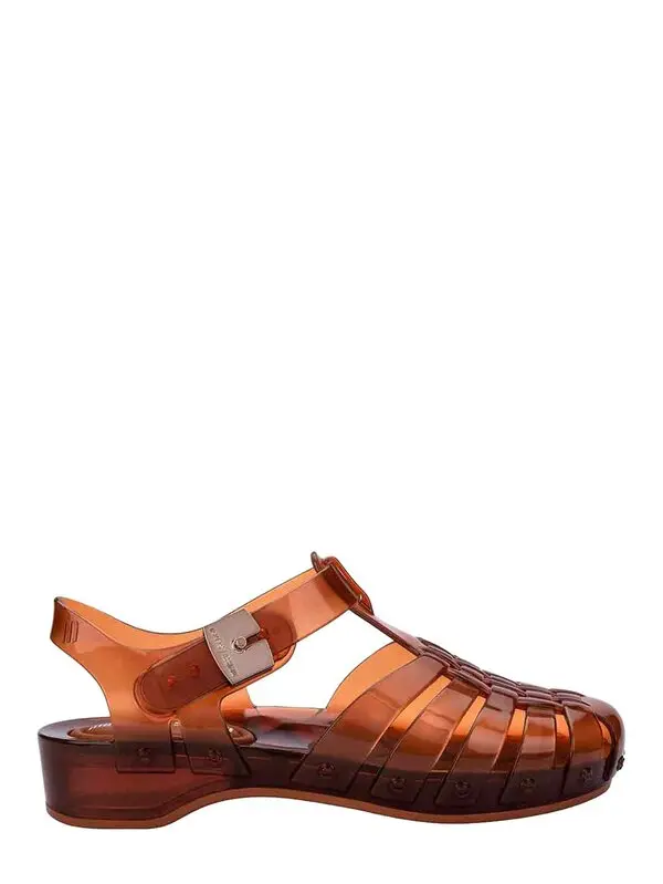 Melissa Possession Pescura Heel X Scholl Sandals - Brown