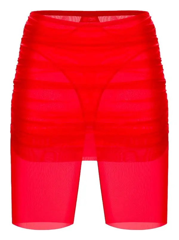 ZHILYOVA Amora Skirt-style Shorts - Red