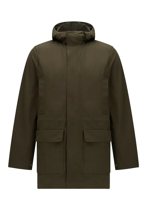 GUARDS LONDON Blake Lightweight Showerproof Parka - Green
