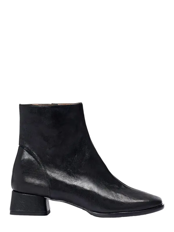 NAGUISA Heeled Ankle Boots - Black