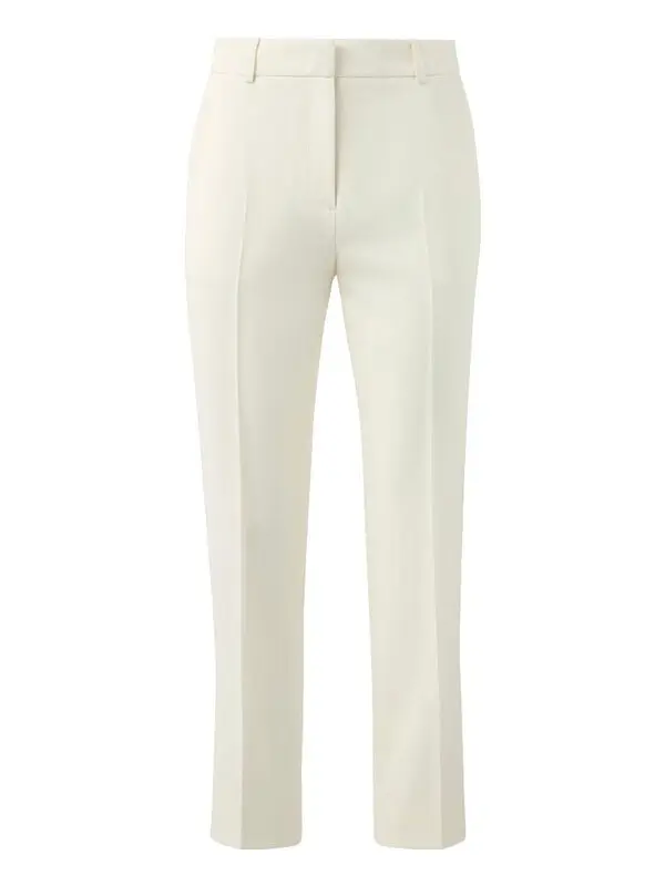 ELUNE MODE Tapered Trousers - White