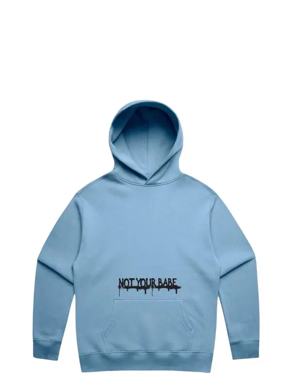 ADICORA Not Your Babe Hooded Sweatshirt - Blue