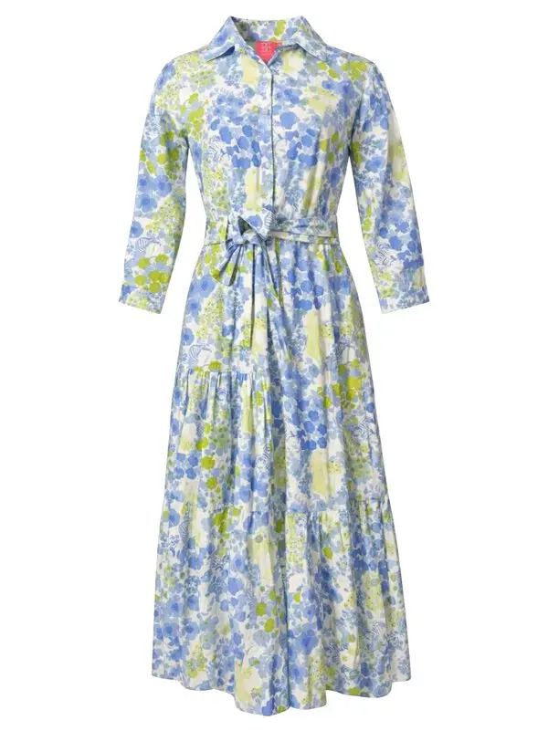 JUST DARVINY June Dress Brazil - Blue